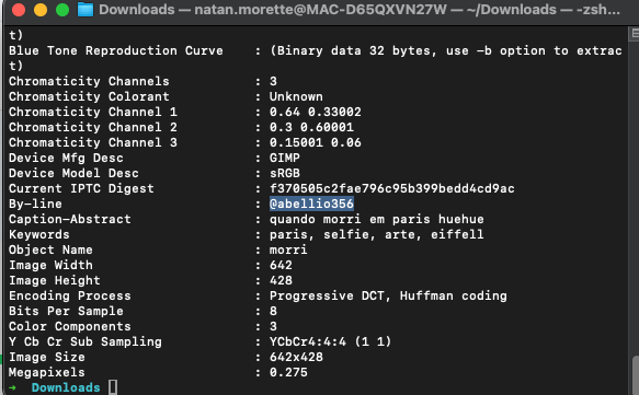 OSINT CTF - Menina Cyber Sec and Hack in Cariri :: Natan Maia Morette